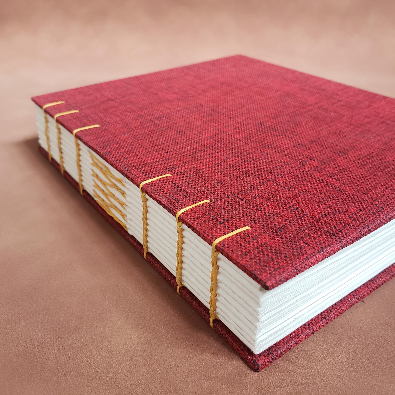 Handmade Coptic Binding Notebook A5+ | 150 Sheets Blank Book | Japanese ...