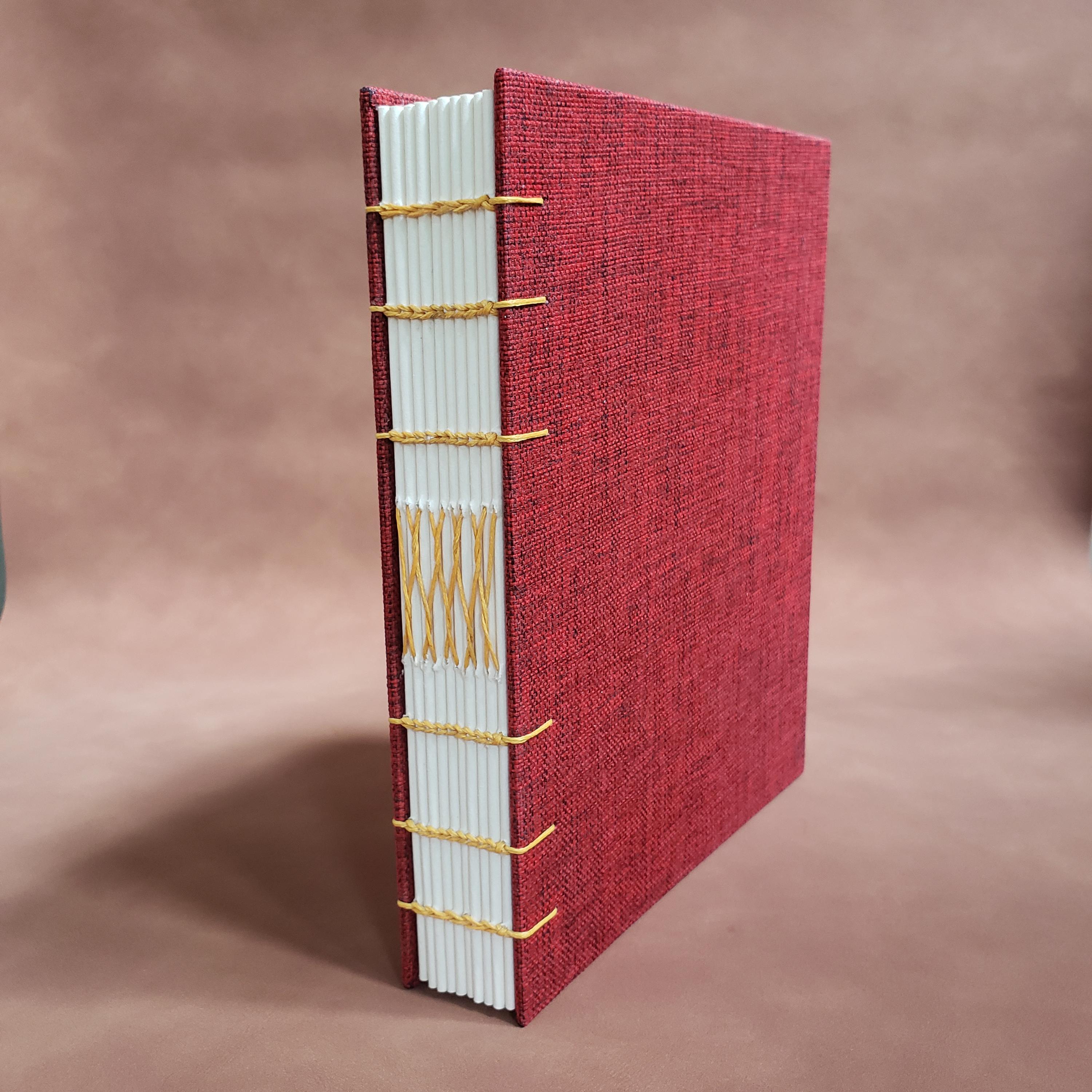 Handmade Coptic Binding Notebook A5+ | 150 Sheets Blank Book | Japanese ...