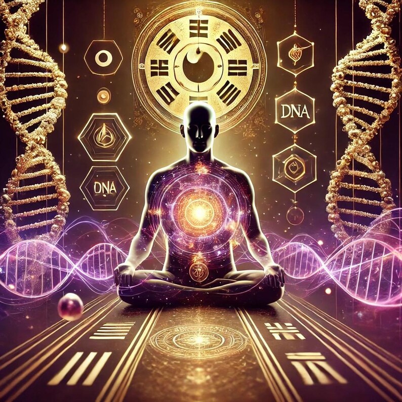Personal I Ching Oracle DNA Activation Talisman With Energy Healing ...