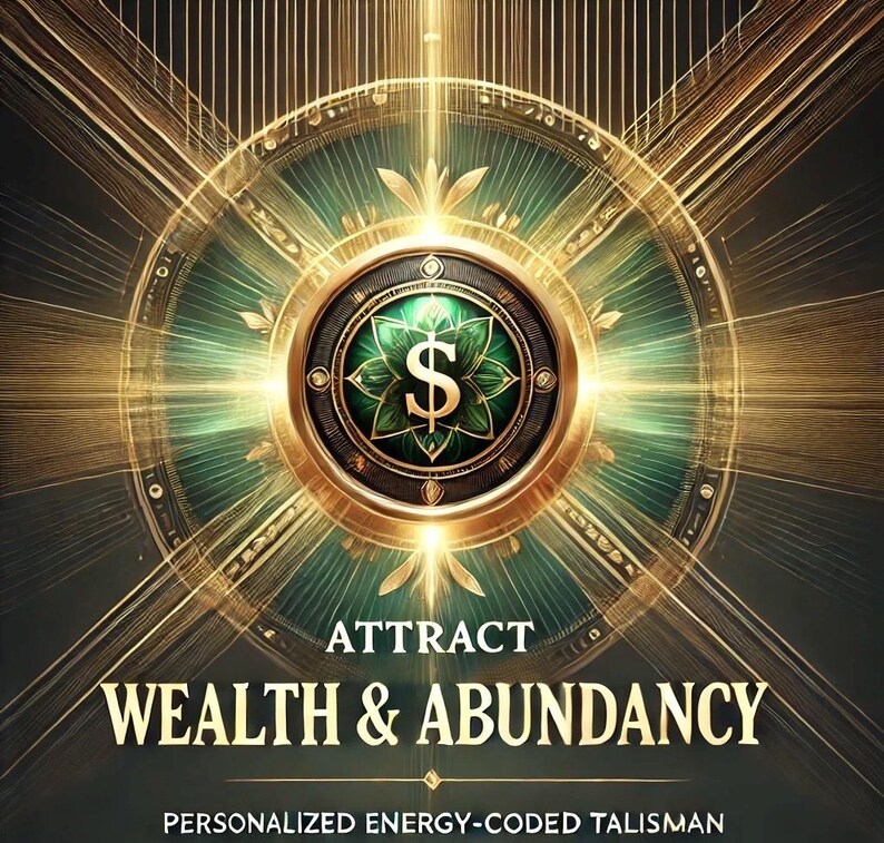 Personalized Wealth Talisman With Energy Activation for Attracting ...