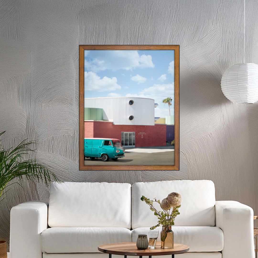 Salton Sea Yacht Club Mid-century Modern Photography Canvas Poster Art ...