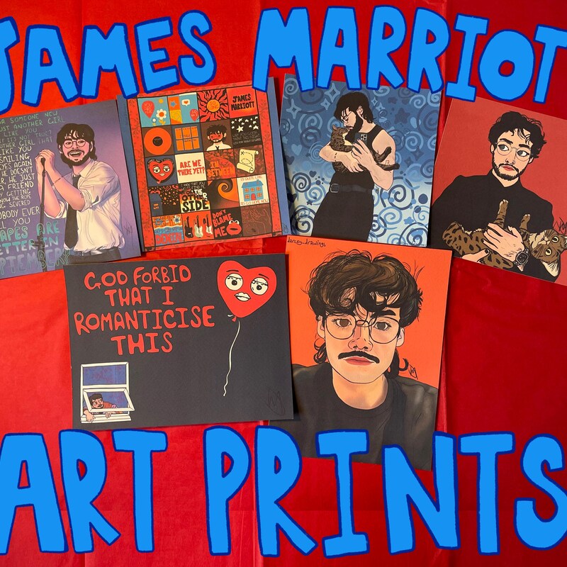 James Marriott Merch - Etsy UK