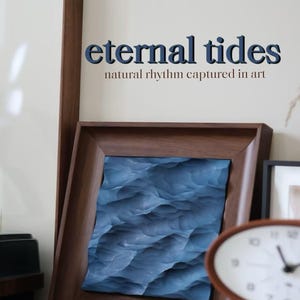 Eternal Tides: Hand-carved Ocean Wave in Wood | Textured Wooden ...