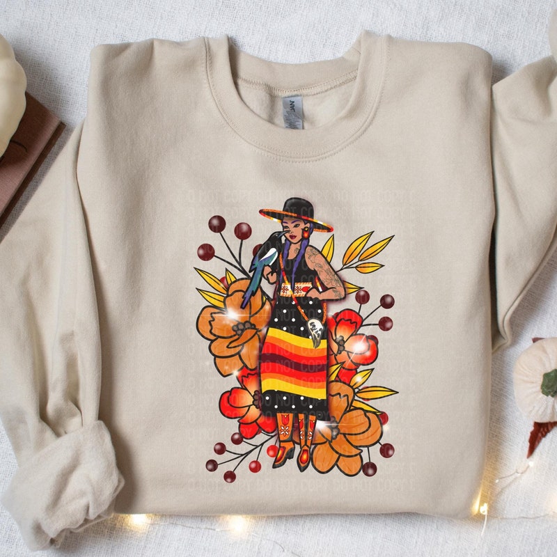 Ribbon Indigenous Hoodie - Etsy