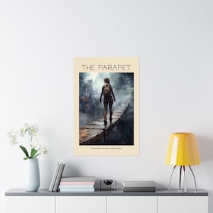 Fourth Wing Art Print, UNFRAMED Vertical Parapet Paiting Art Poster ...