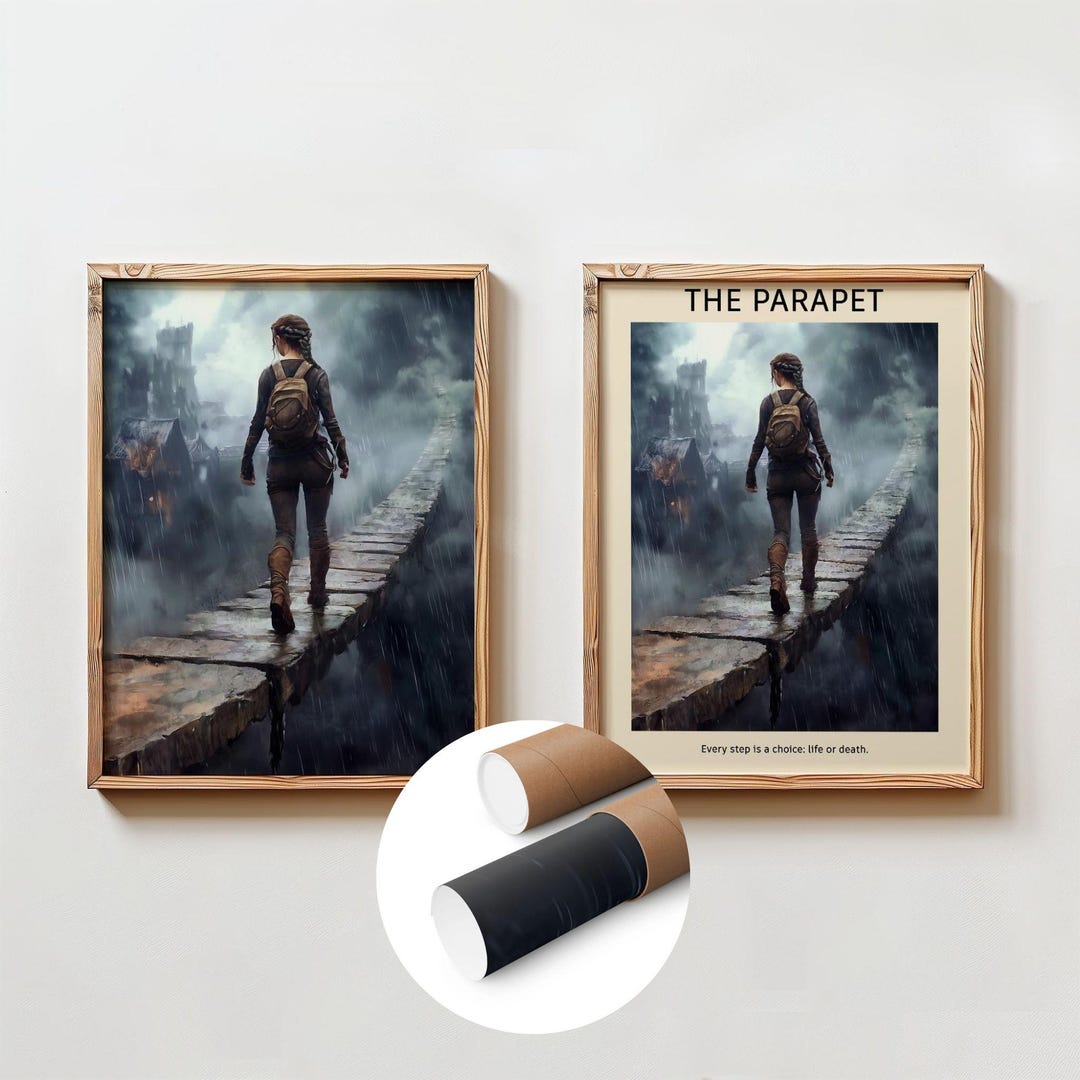 Fourth Wing Art Print, UNFRAMED Vertical Parapet Paiting Art Poster ...