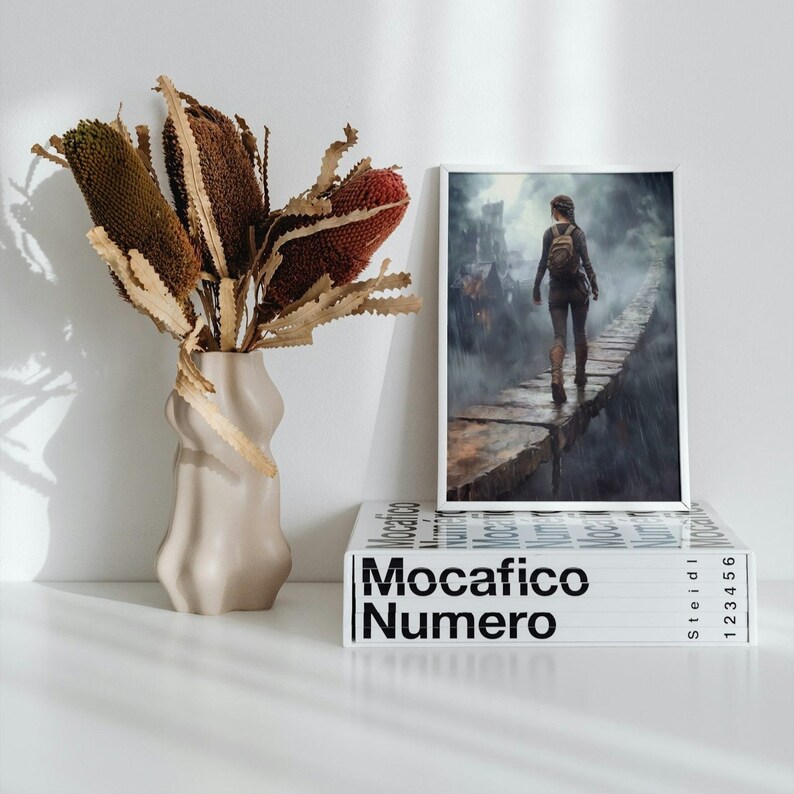 Fourth Wing Art Print, UNFRAMED Vertical Parapet Paiting Art Poster ...