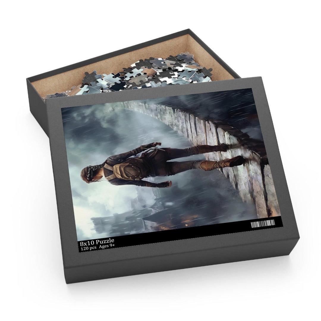 Fourth Wing the Parapet Jigsaw Puzzle, Violet Sorrengail Crossing the ...