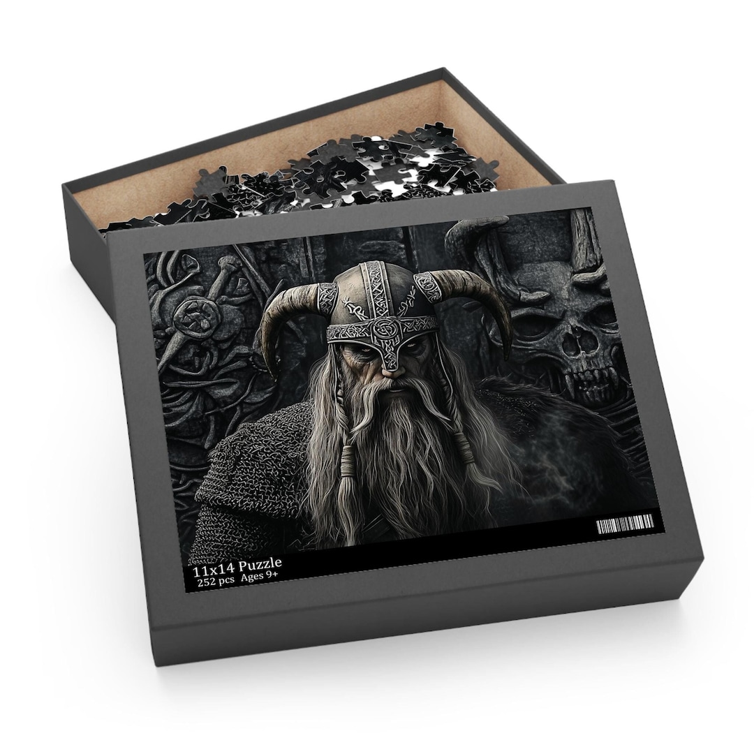 Viking Jigsaw Puzzle, Norse Mythology Puzzle, Viking Lover, Norsemen ...