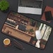 Cute Coffee Shop 8 Bit Pixel Art, Kawaii Desk Mat, Cat Plants Lovers ...