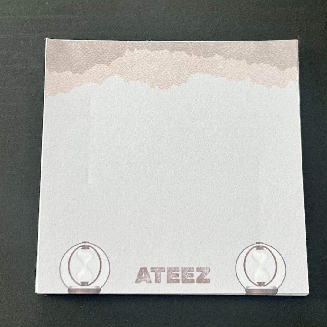 Kpop Inspired Memo Pads | Fanmade Gifts | Study Notes | Desk Decor - Etsy