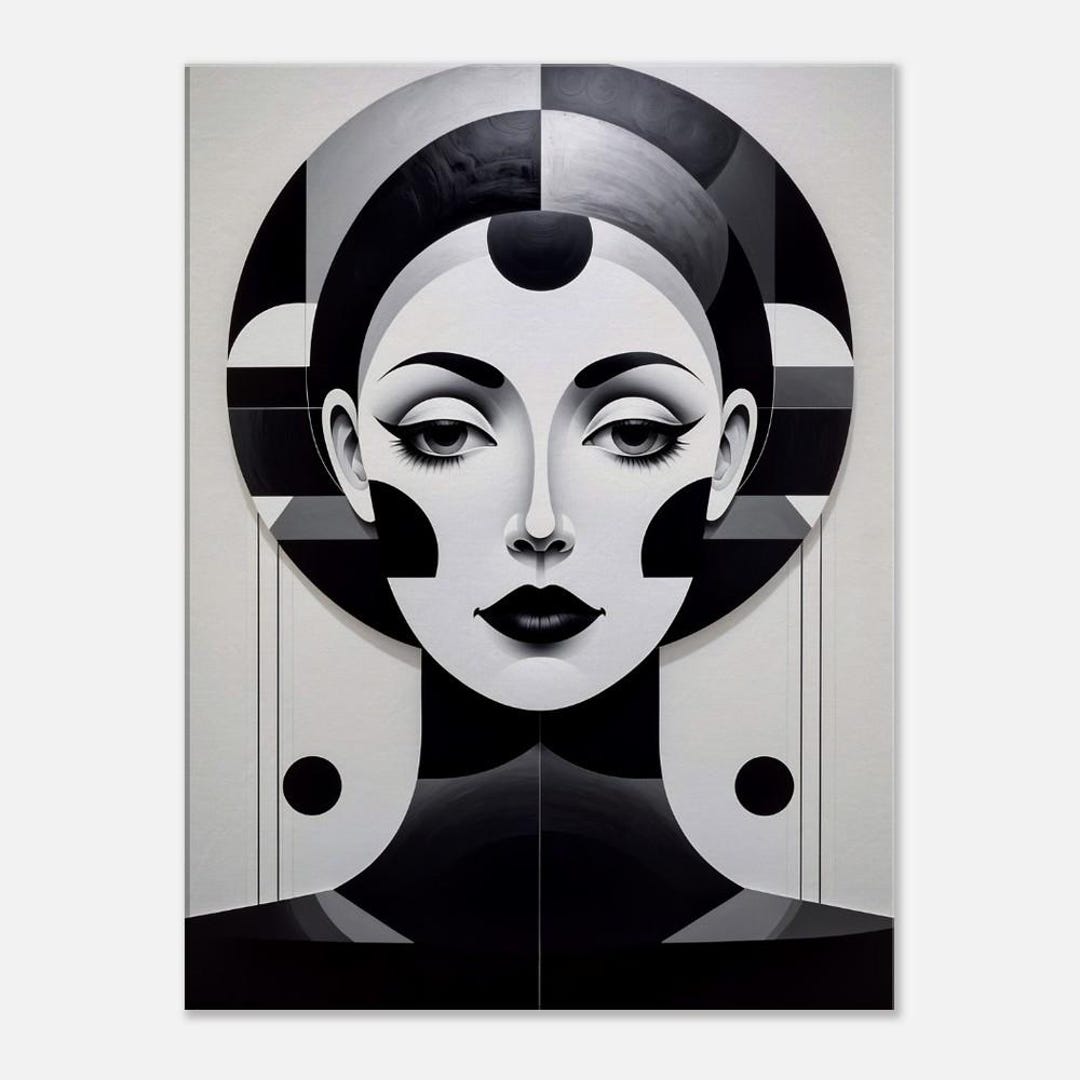 Art Print on Canvas Series shadows & Symmetry - Etsy