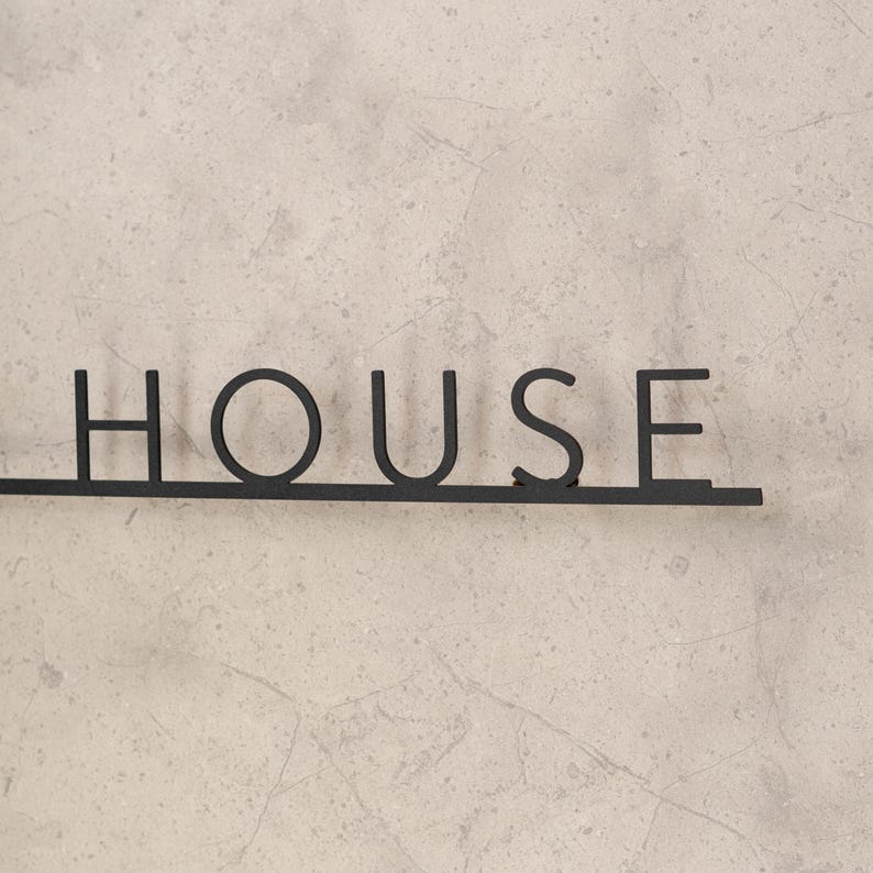 House Sign | Casa Name Sign | Last Name Sign| Address Sign| Metal Wall ...