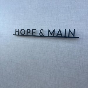 Metal Letters| Address Metal Sign | Custom Metal Sign| Business Sign ...