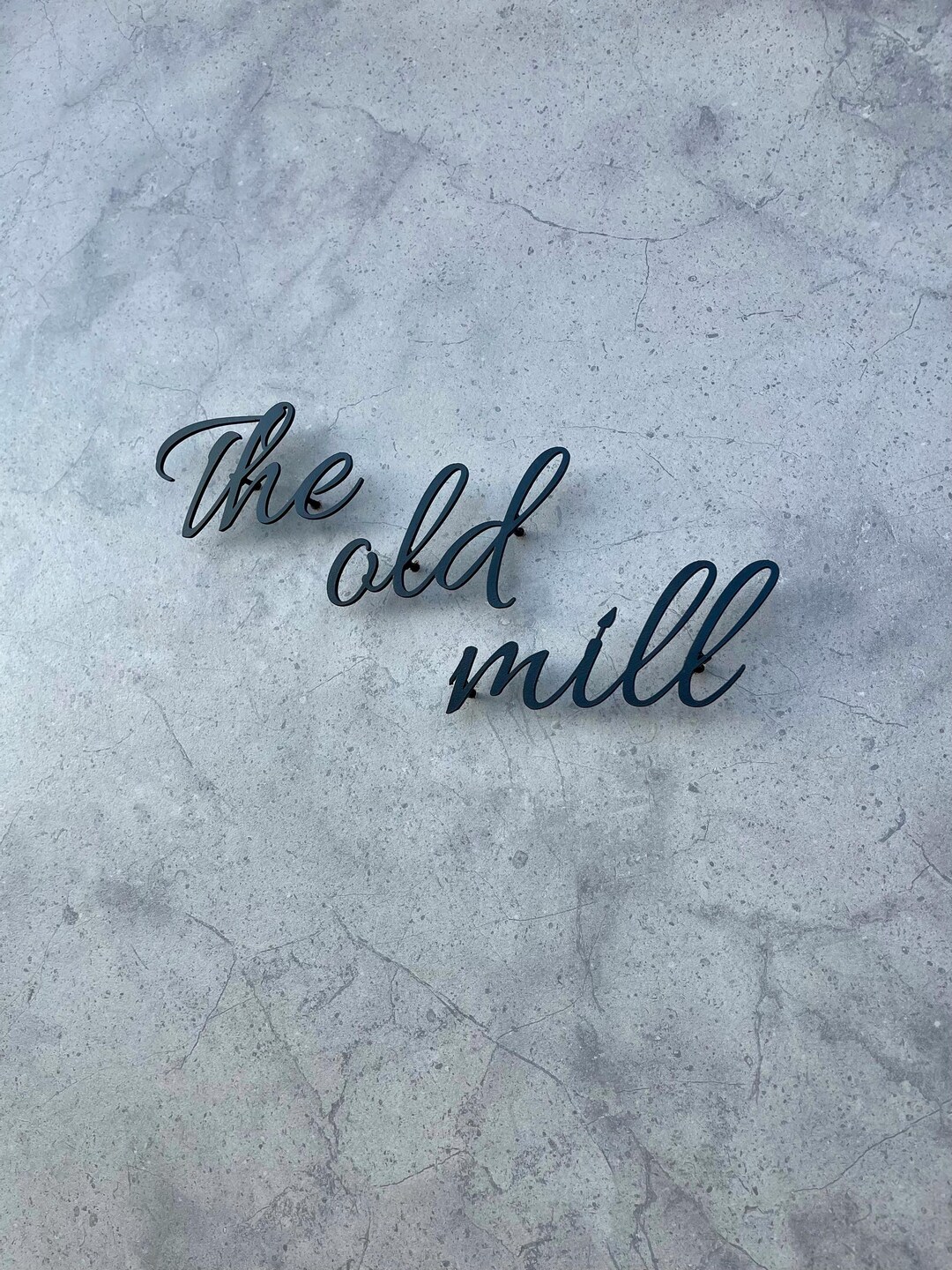 Outdoor Metal Sign Custom Metal Sign Business Logo Design Last Name ...