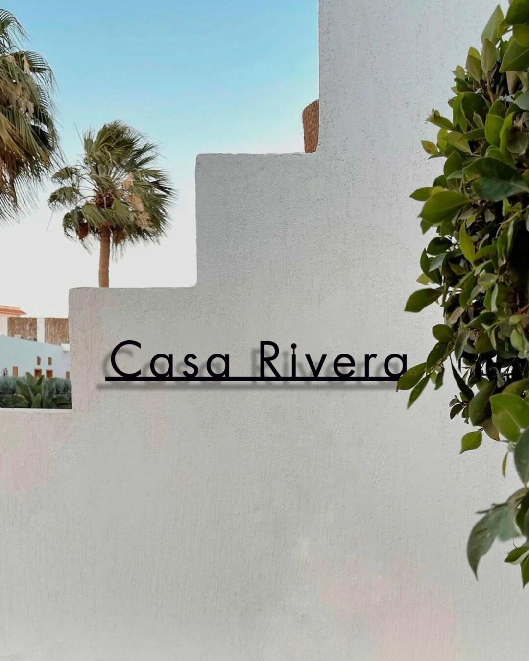 House Name Sign | Outdoor House Name Plaque | Custom Metal Words | Wall ...