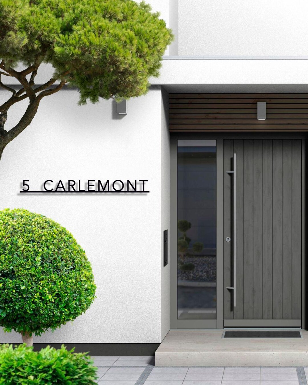 Address Sign | Outdoor House Name Plaque | Custom House Name | Outdoor ...