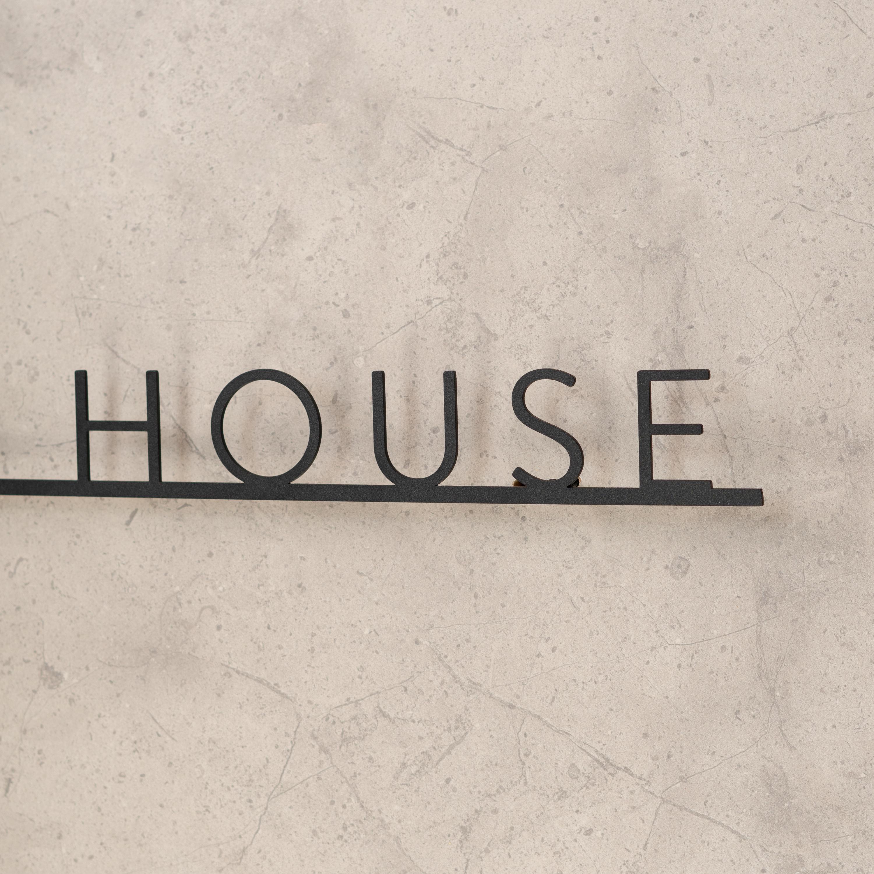 Metal House Sign | Custom Name Sign | Personalized Name Sign | Address ...