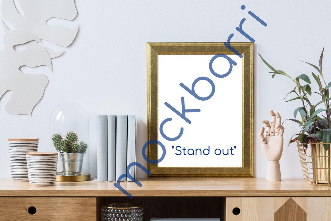 Console Mock Up, Sideboard Mock Up, Wall Art Mock Frame, Styled Mock ...