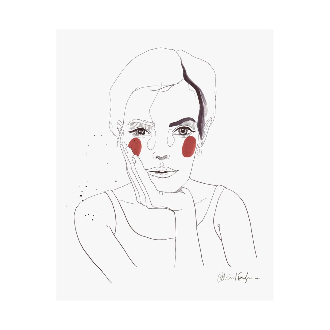 Claudia Cheeky Poster - Etsy