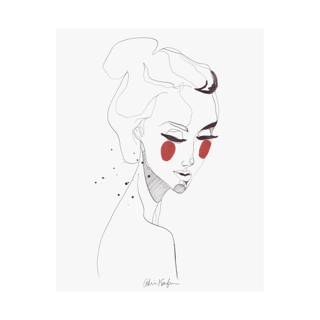 Hannah Cheeky Poster - Etsy