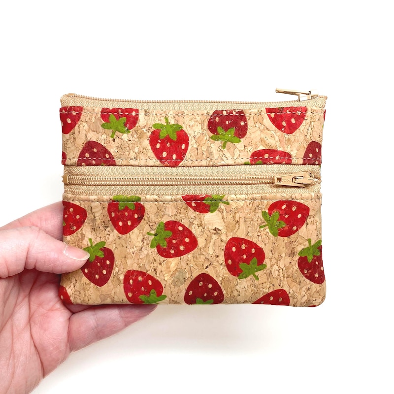 Strawberry Wallet - Etsy