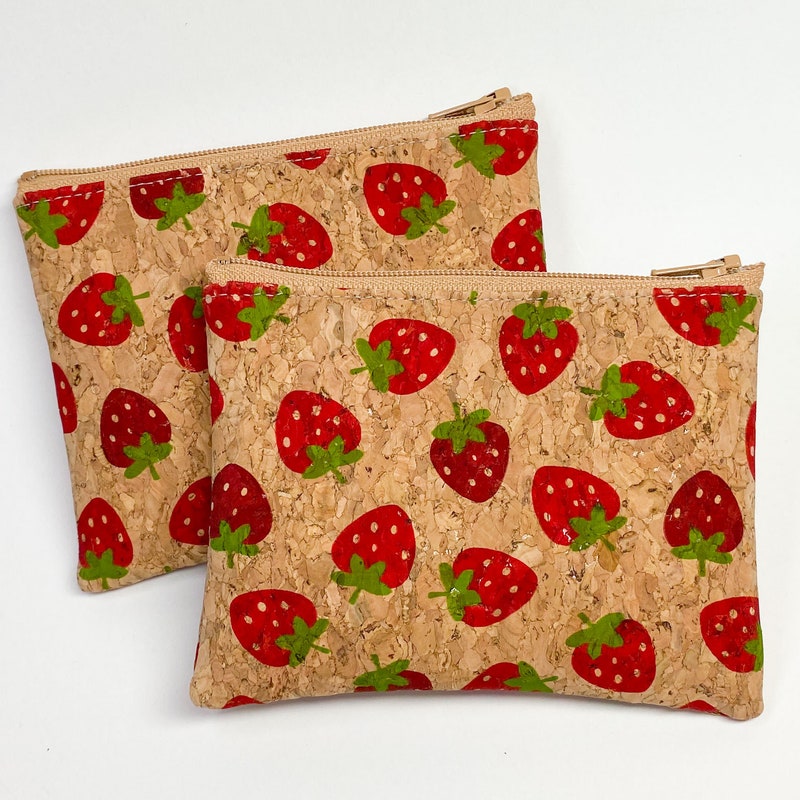 Strawberry Wallet - Etsy