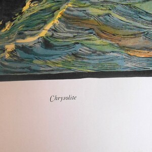 1936 Original Clipper Ship Color Print, Sailing Ship Chrysolite, Rare ...