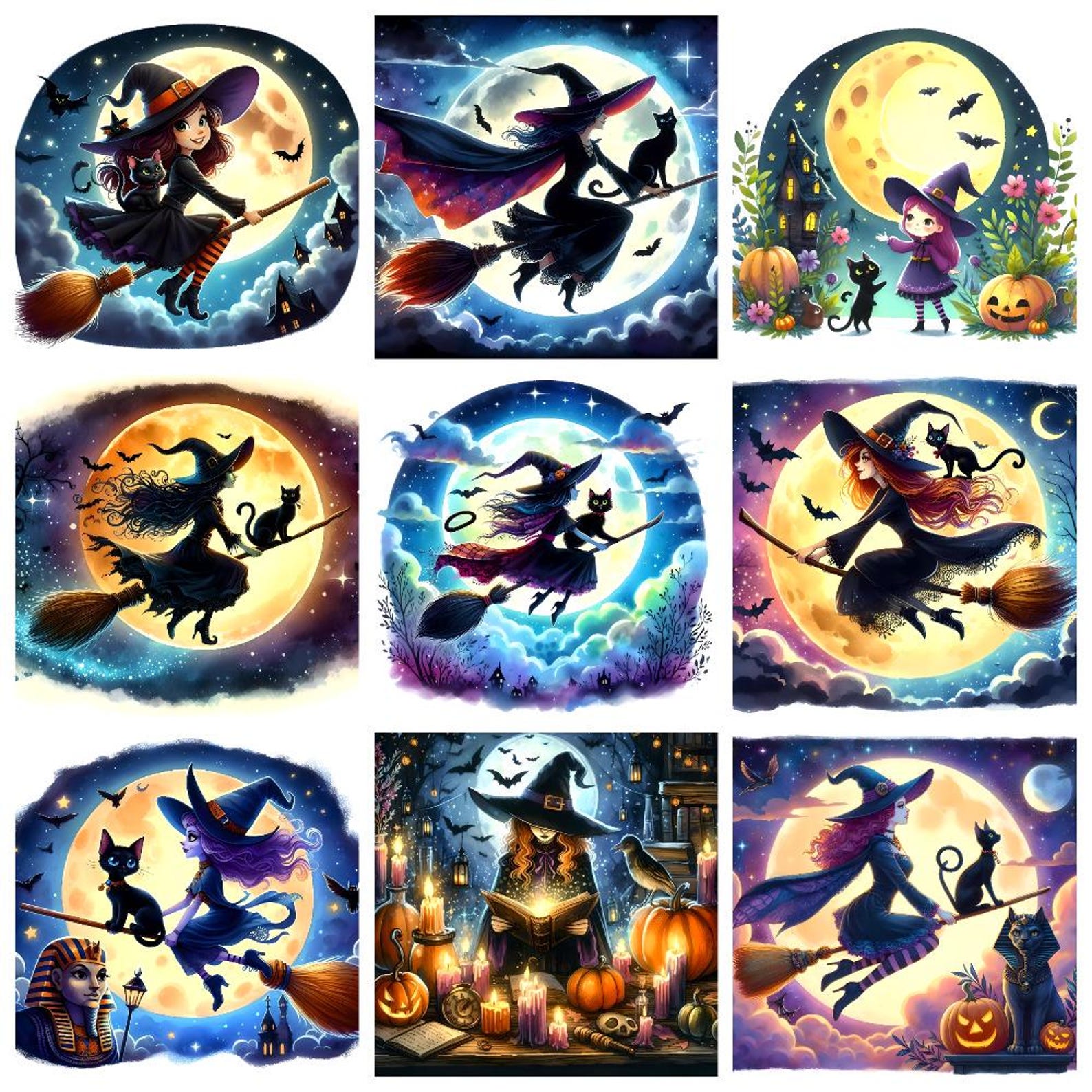 Illustration for Halloween Clipart Witch for Halloween Halloween ...