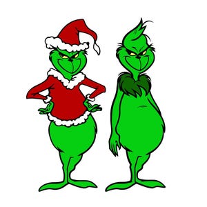 Grinch Svg Png Pdf Eps Dxf and AI Files Vector Grinch Instant Download ...