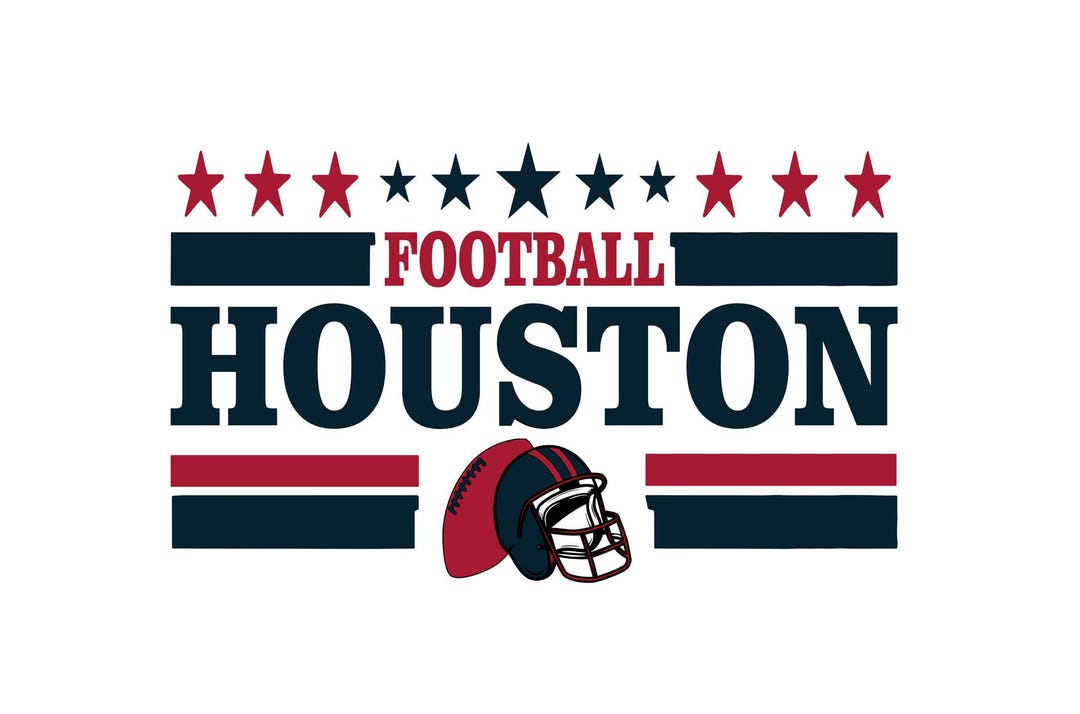 Houston Football Inspired Design Fan Art for Printing, Cutting and ...