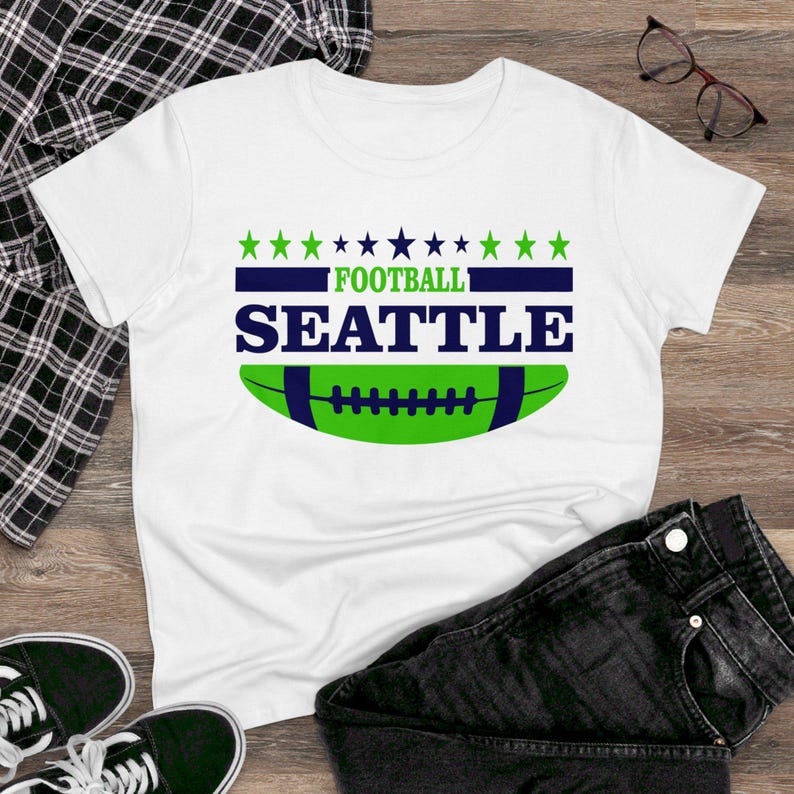 Seattle Football Fan Art Design for Printing, Cutting and Sublimation ...