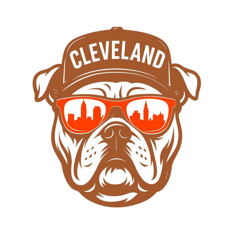 Cleveland Football SVG: Cricut & Silhouette Cut File (digital Download ...