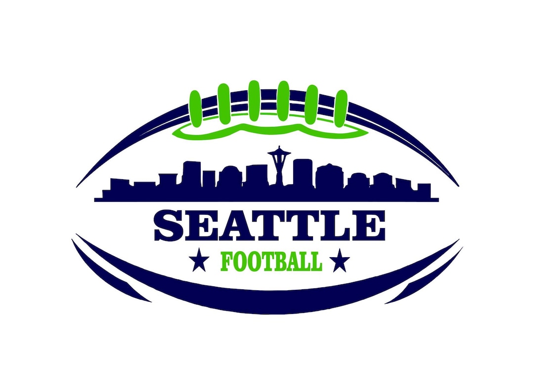 Seattle Football Fan Art Design for Printing, Cutting and Sublimation ...