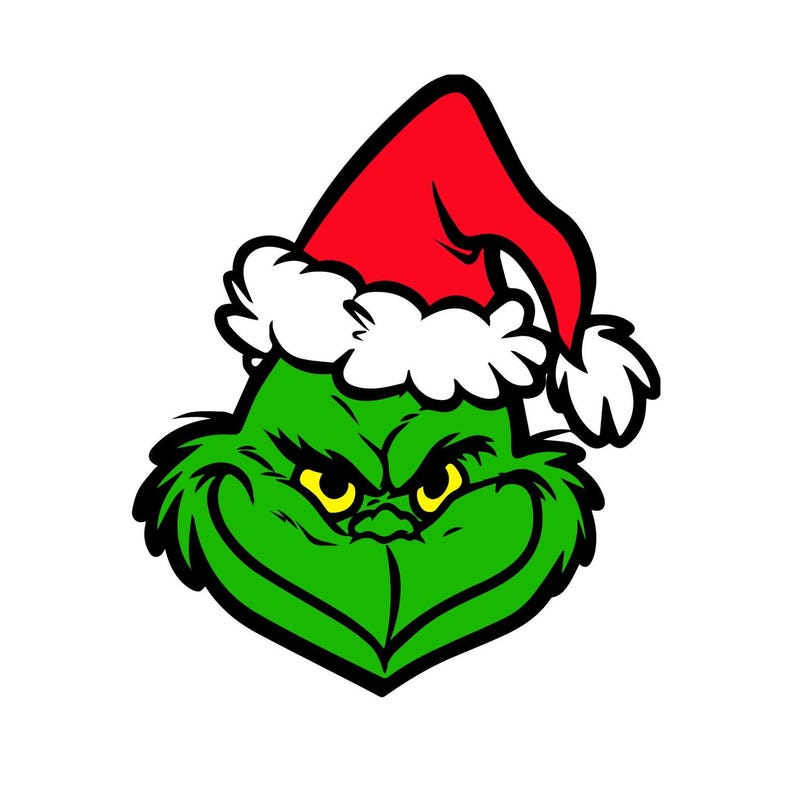 Grinch Face - Etsy