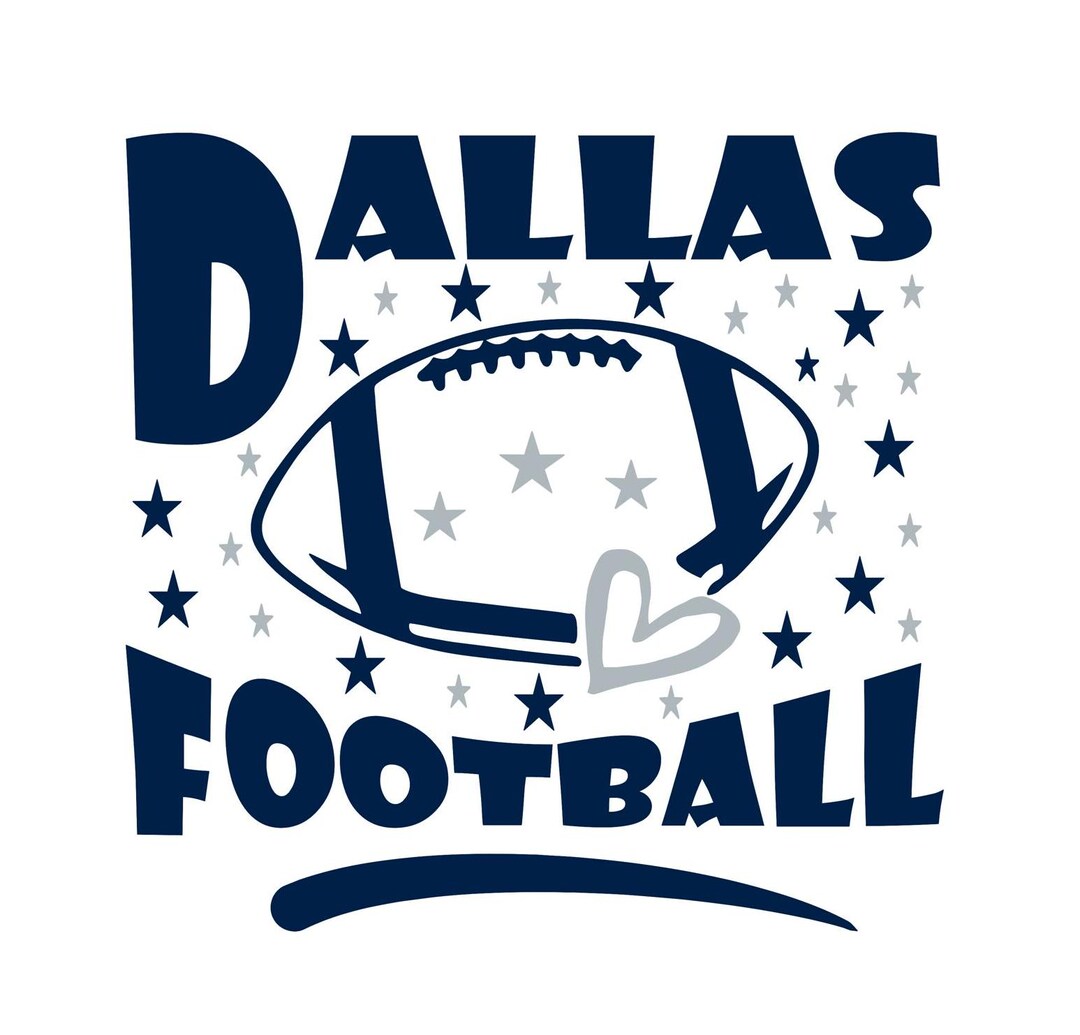 Dallas Football SVG: Cowboys Star Design (digital Download) - Etsy