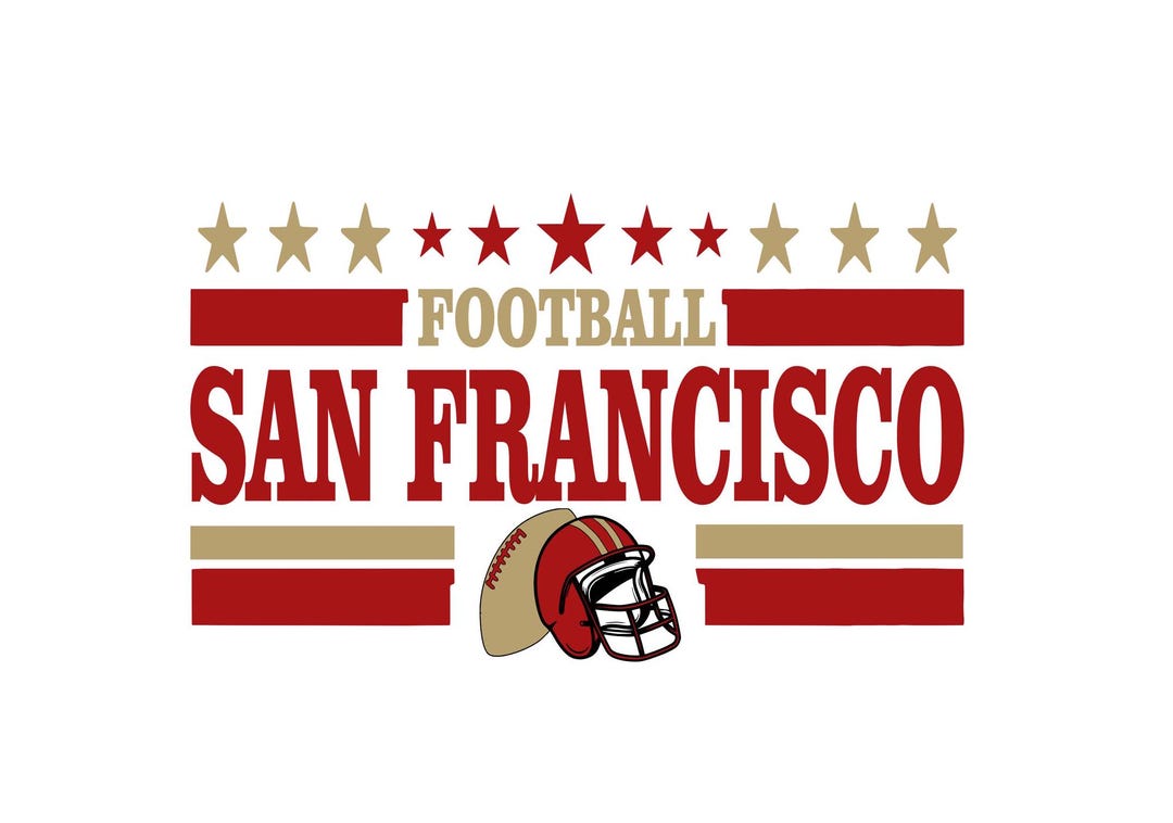 San Francisco Football Design | Perfect for Printing, Cutting and ...