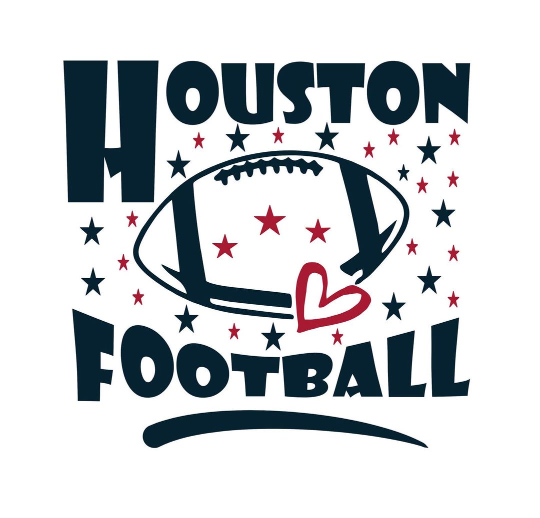 Houston Football Inspired Design Fan Art for Printing, Cutting and ...