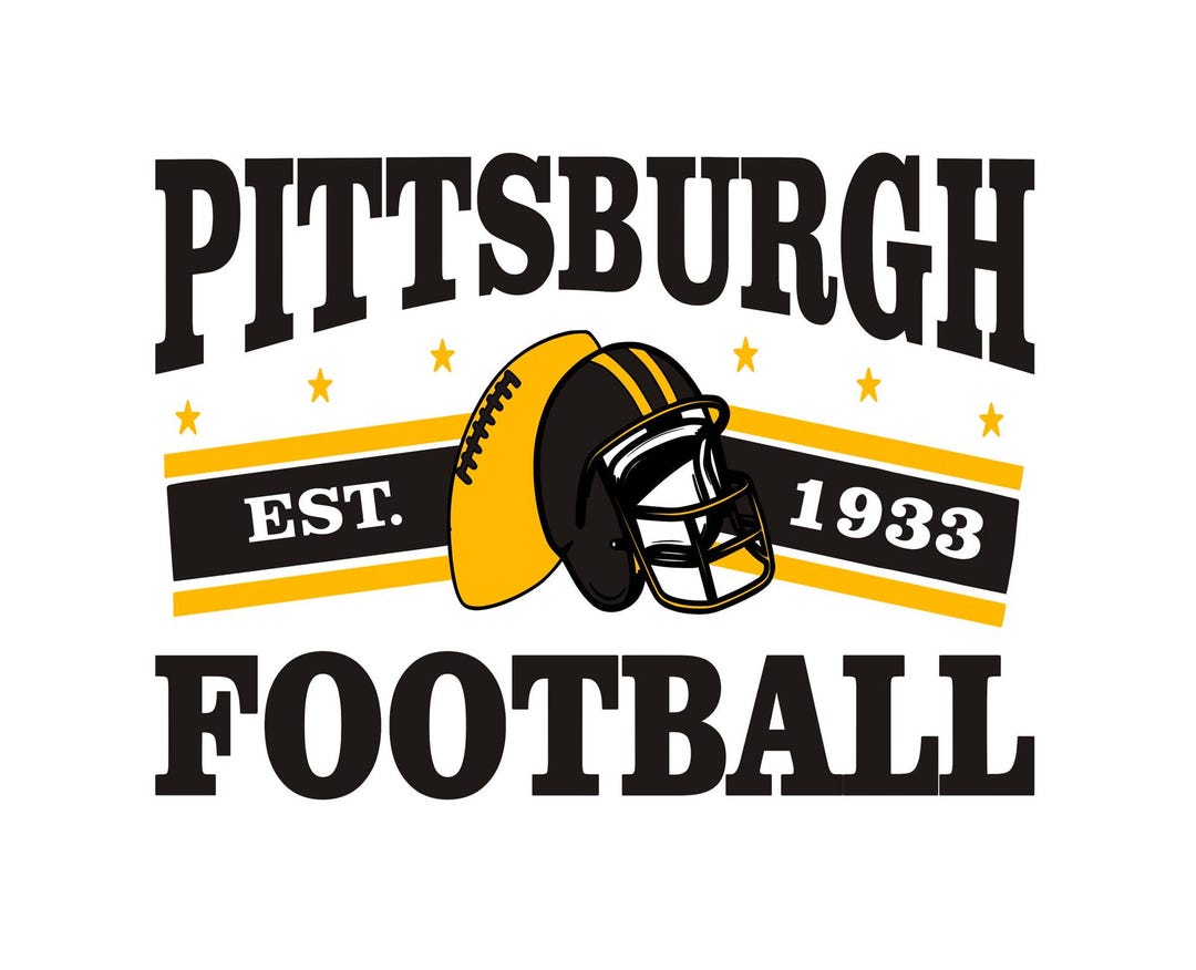 Pittsburgh Football Fan Art Design Printing, Cutting and Sublimation ...