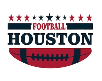 Houston Football Inspired Design Fan Art for Printing, Cutting and ...