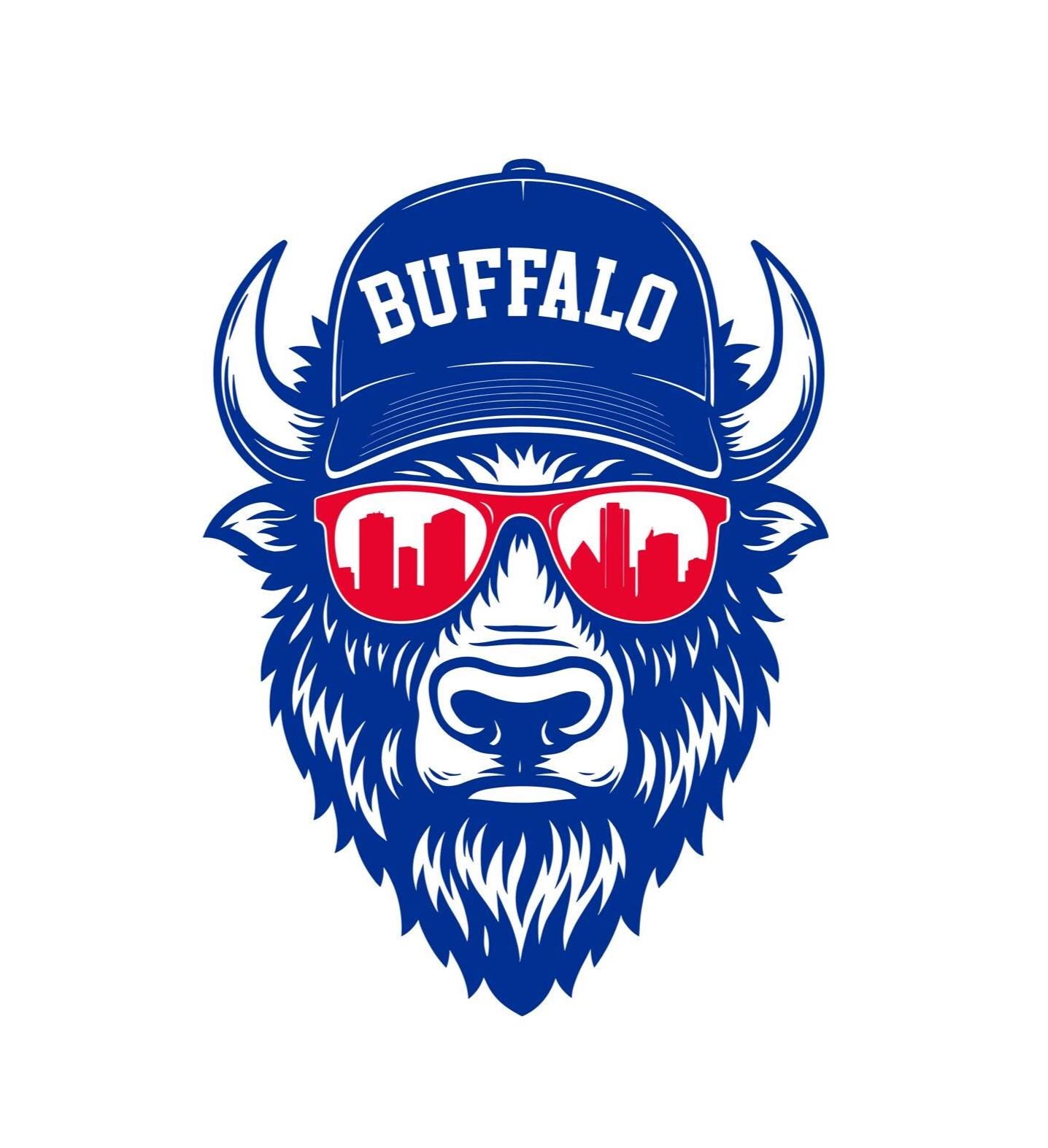 Buffalo Football Inspired Design With Skyline for Printing, Cutting and ...