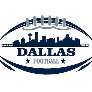 Dallas Football SVG: Cowboy, Cricut, Sublimation (digital Download) - Etsy