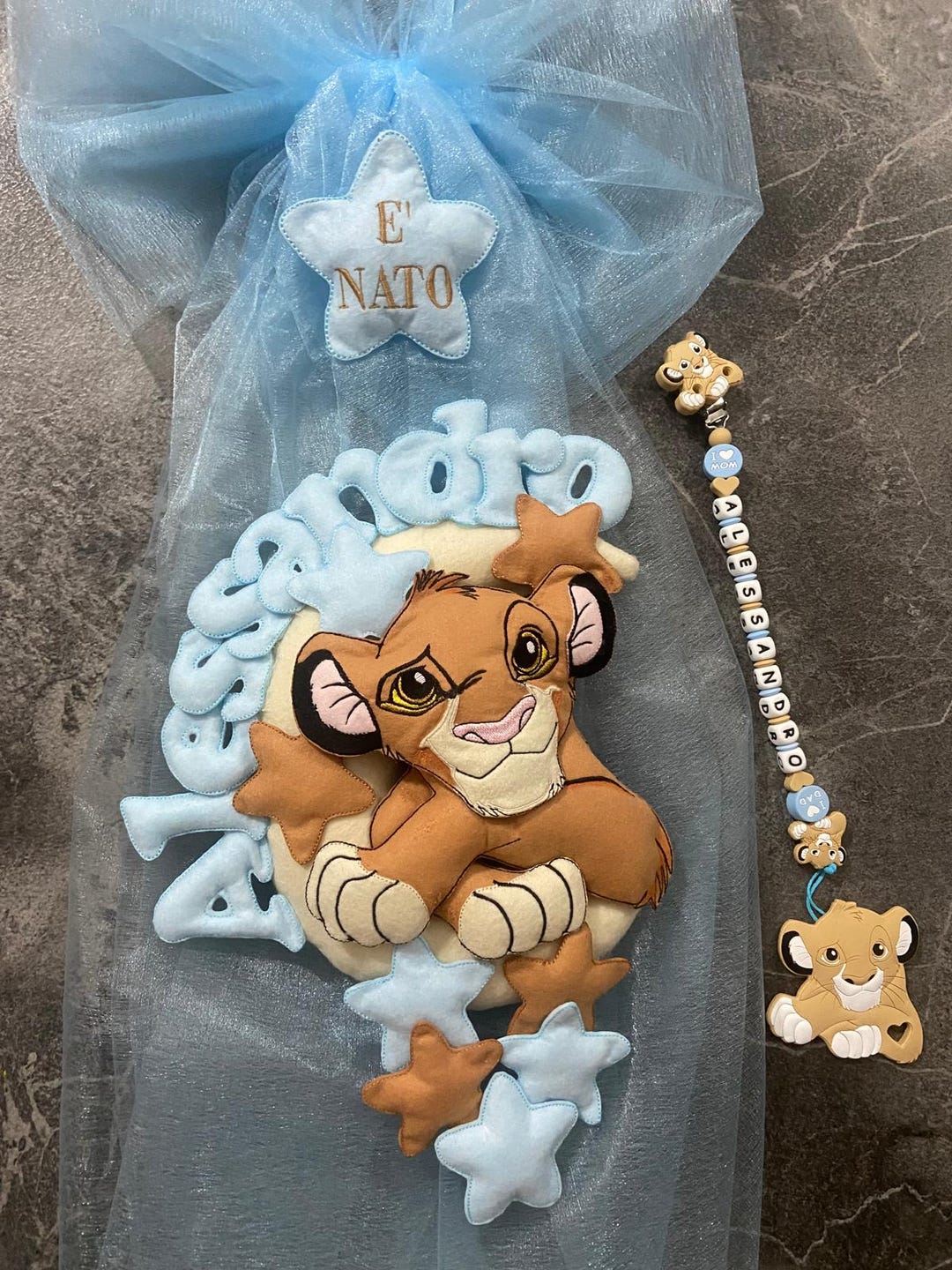 Simba Lion King Birth Ribbon - Etsy