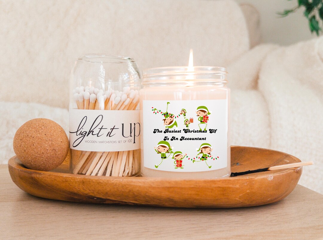 Accountant Gift, the Busiest Christmas Elf is an Accountant, Accountant ...