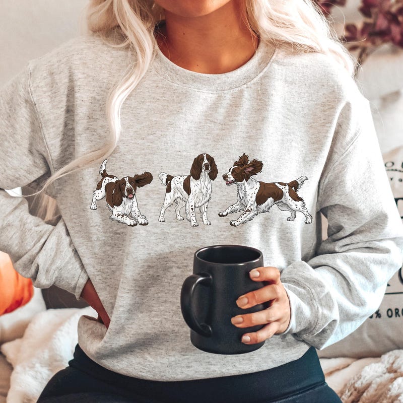 Springer Spaniel Pullover - Etsy