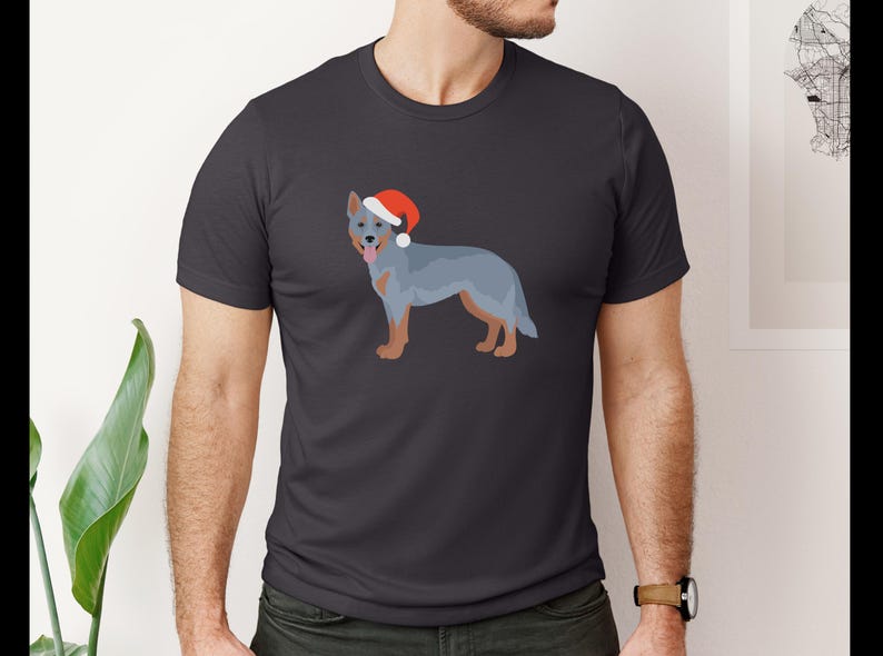 Blue Heeler Shirt, Blue Heeler Christmas, Red Heeler, Blue Heeler ...