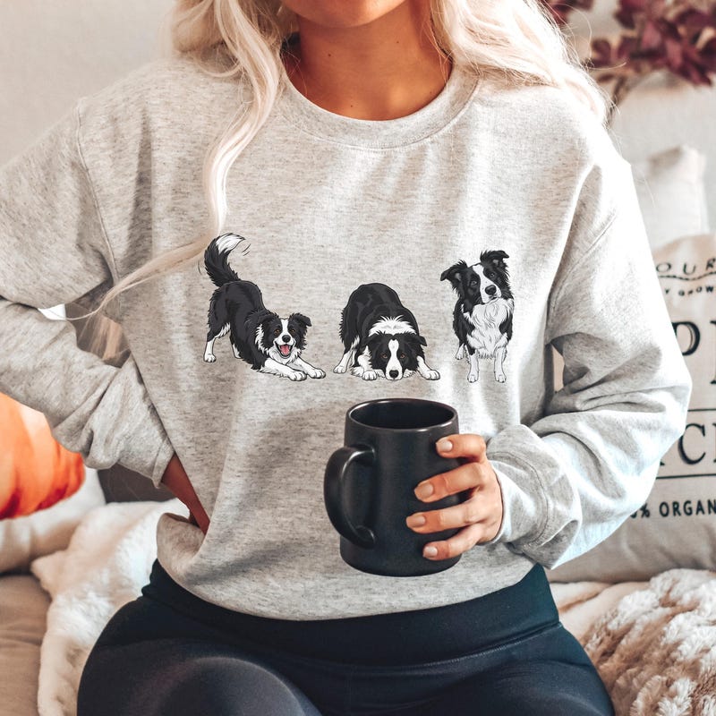 Border Collies Hoodie - Etsy