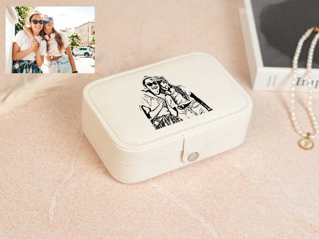 Personalized Photo Jewelry Box, Logo Printed Jewelry Box, Customized ...