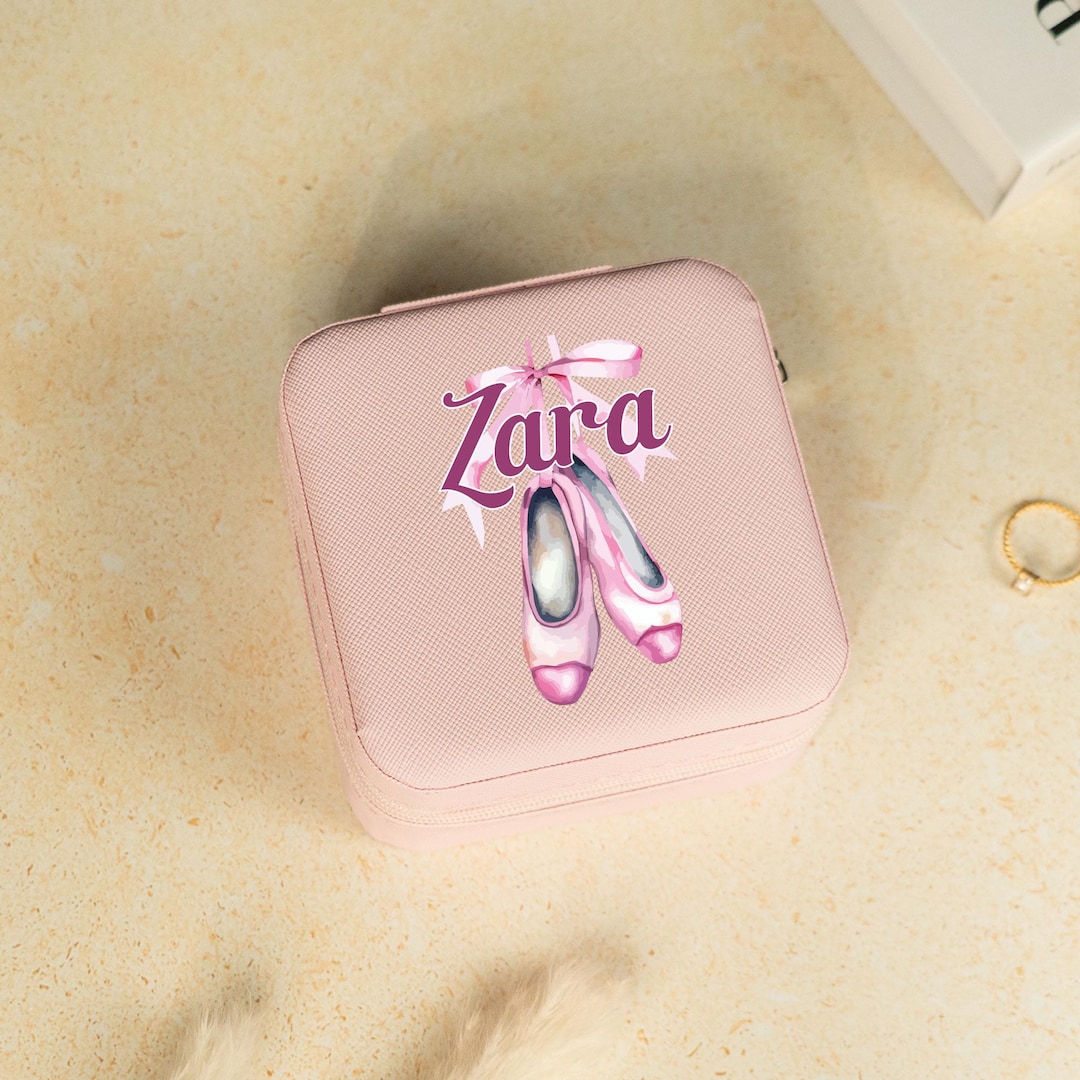 Custom Ballet Shoe Jewelry Box, Personalized Ballerina Gifts, Ballerina ...