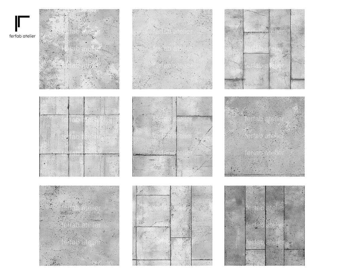 Concrete Textures - High Resolution - Etsy